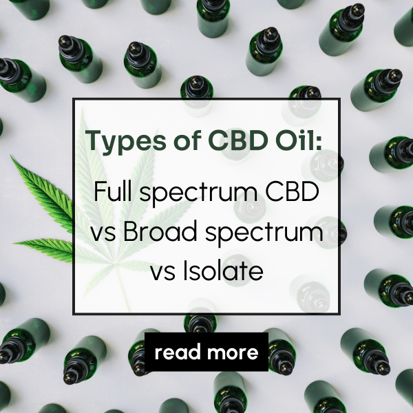 Types of CBD Oil: Full spectrum vs Broad spectrum vs Isolate – fmula+